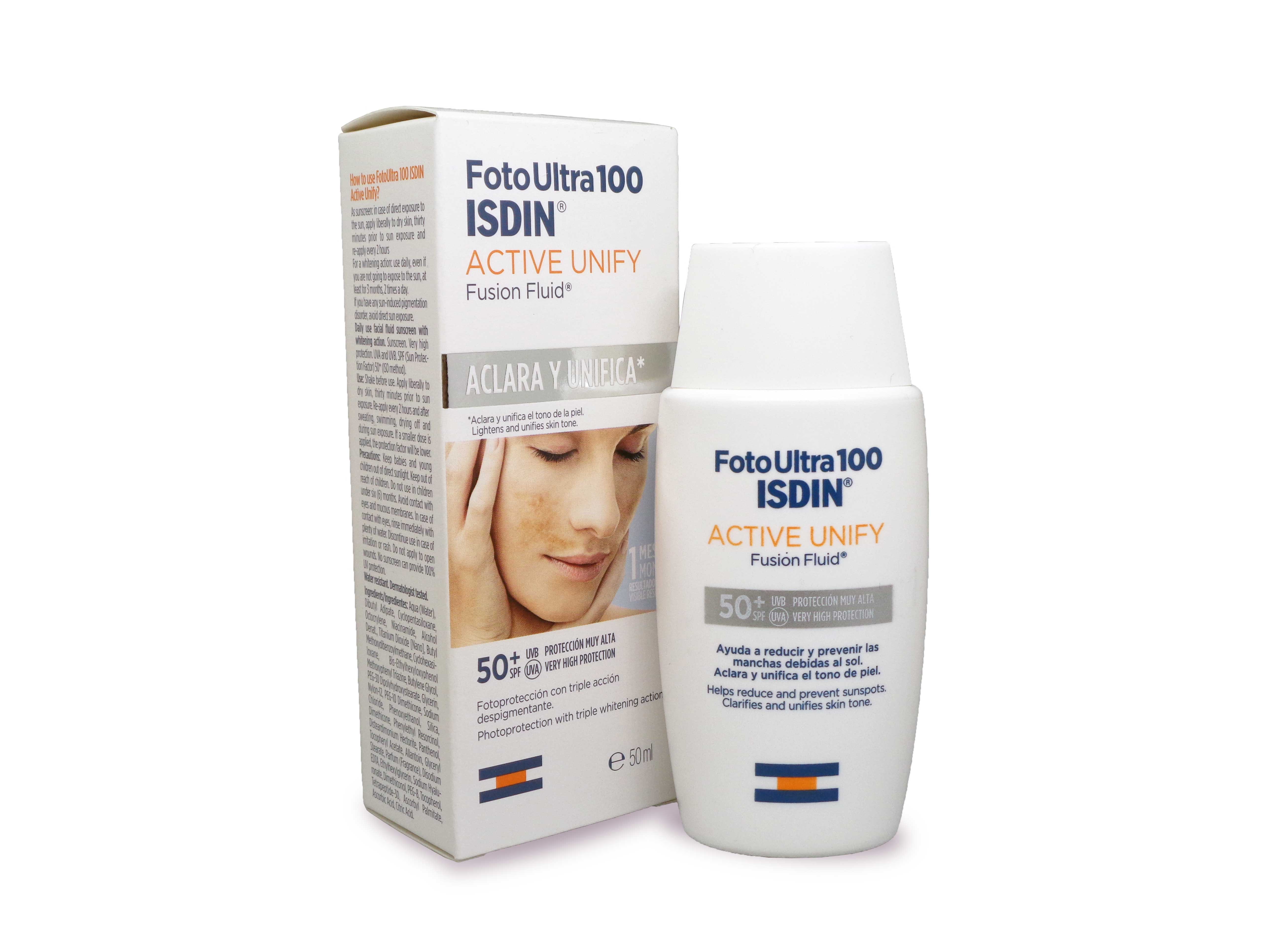 Isdin Ultra Active Unify Spf 100+ Fusion Fluid – Doctor Derma